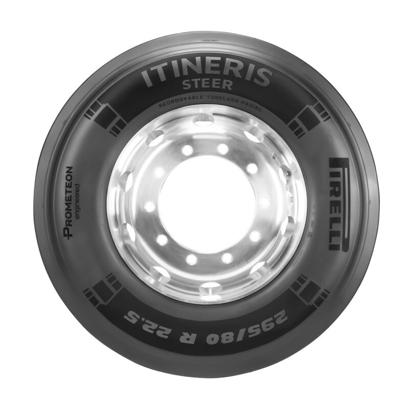 Pneu 295/80R22.5 Itineris Steer Liso Rodoviário 152/148M Tl Aro 22.5 Pirelli